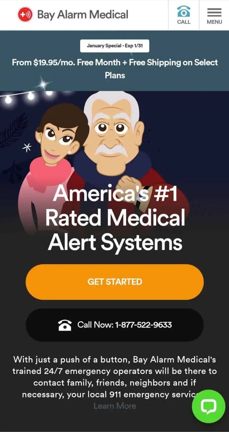 Bay Alarm Medical Alert System Review - Snowbirding Central